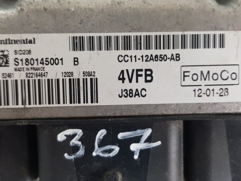 Parduota.com - CC11-12A650-AB 4VFB S180145001B FORD control module