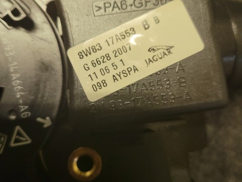 Parduota.com - Jaguar xf x250 inducator wiper headlight switch arm squib